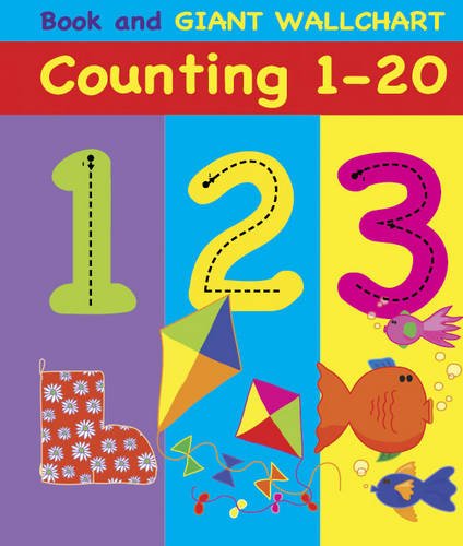 Amazon | Counting 1-20: Book and Giant Wallchart (Book and Wallchart ...