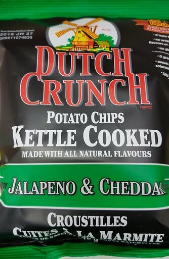 Amazon.com: Old Dutch Dutch Crunch Jalapeno & Cheddar 40g/1.411oz Chips ...