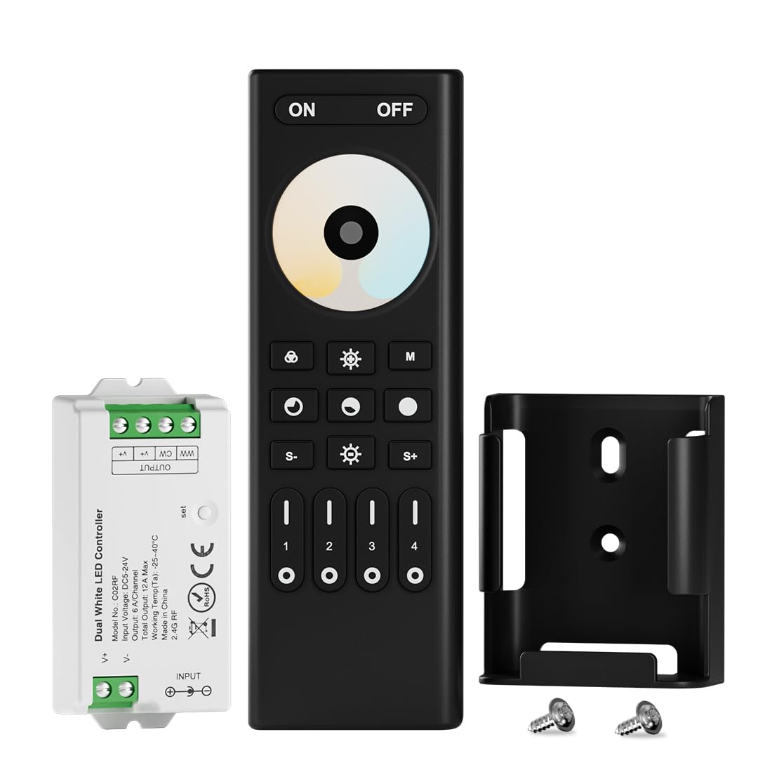 Amazon.com: BTF-LIGHTING RF 2.4GHz Wireless Remote RC02RFB & C02RF Tuya ...