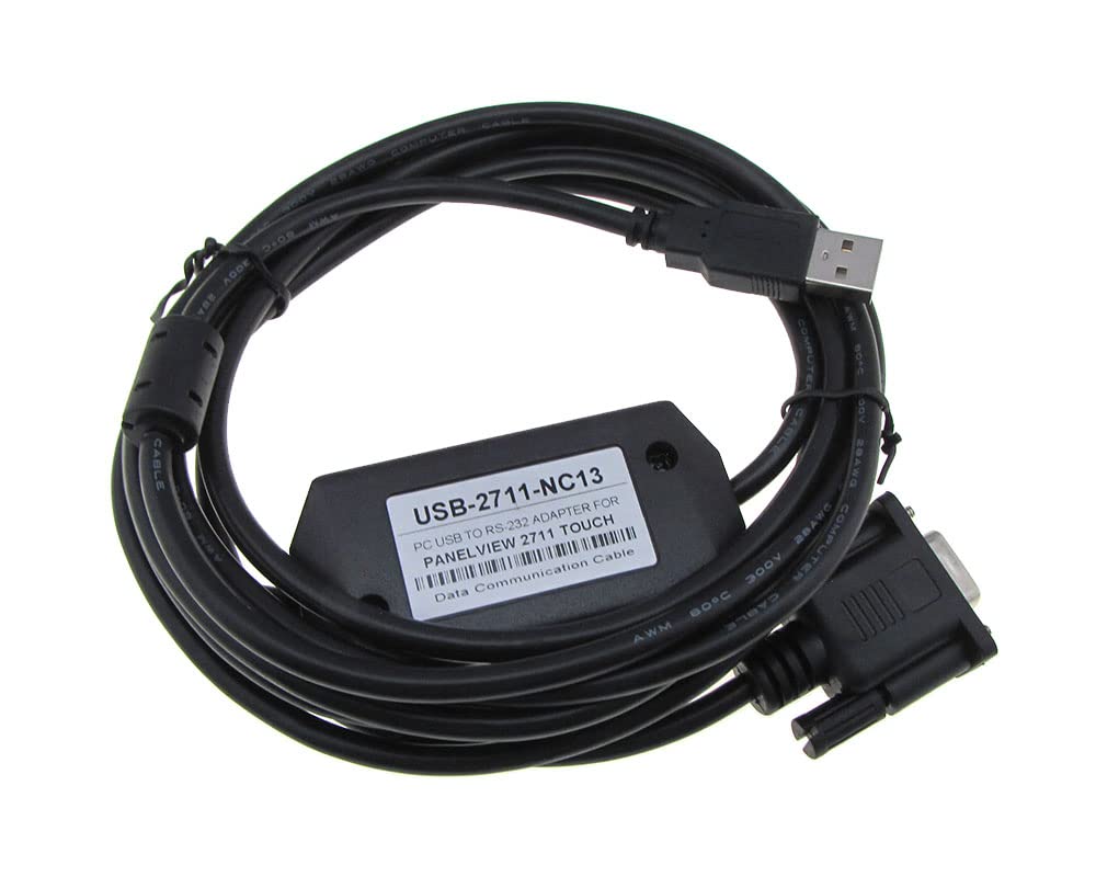 Amazon.com: USB Programming Cable USB-2711-NC13 for AB PanelView Touch ...