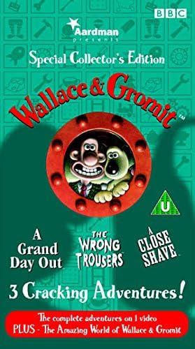 Amazon.com: Wallace & Gromit: The Best of Aardman Animation [VHS ...