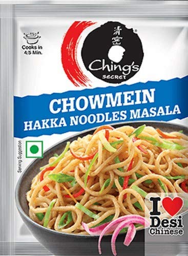 Chings Secret Chowmein Hakka Noodles Masala (Pack Of 20) : Amazon.in ...