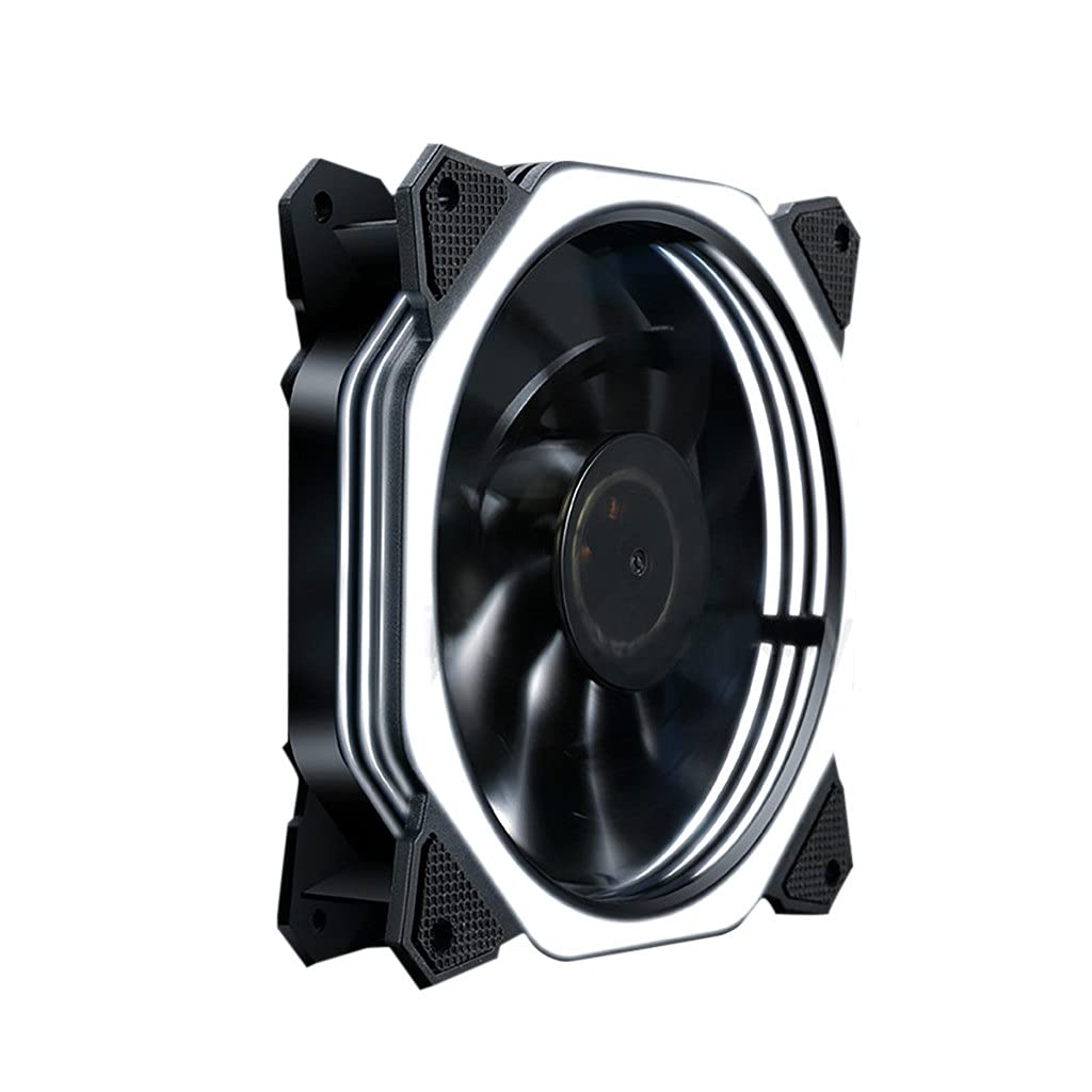 Amazon.com: SDGH 120MM CPU Cooler RGB Fan 12V Computer Case Quiet ...