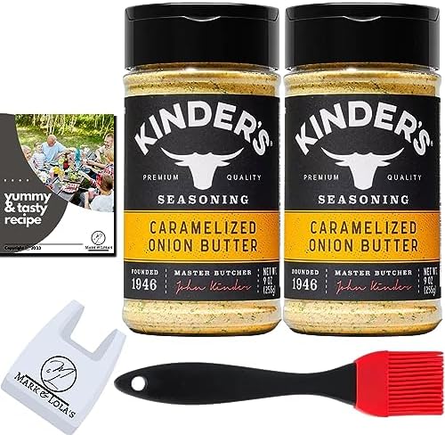 Amazon.com : Kinder's Seasonings and Rubs X-Large 2 Bundle Pack (Total ...