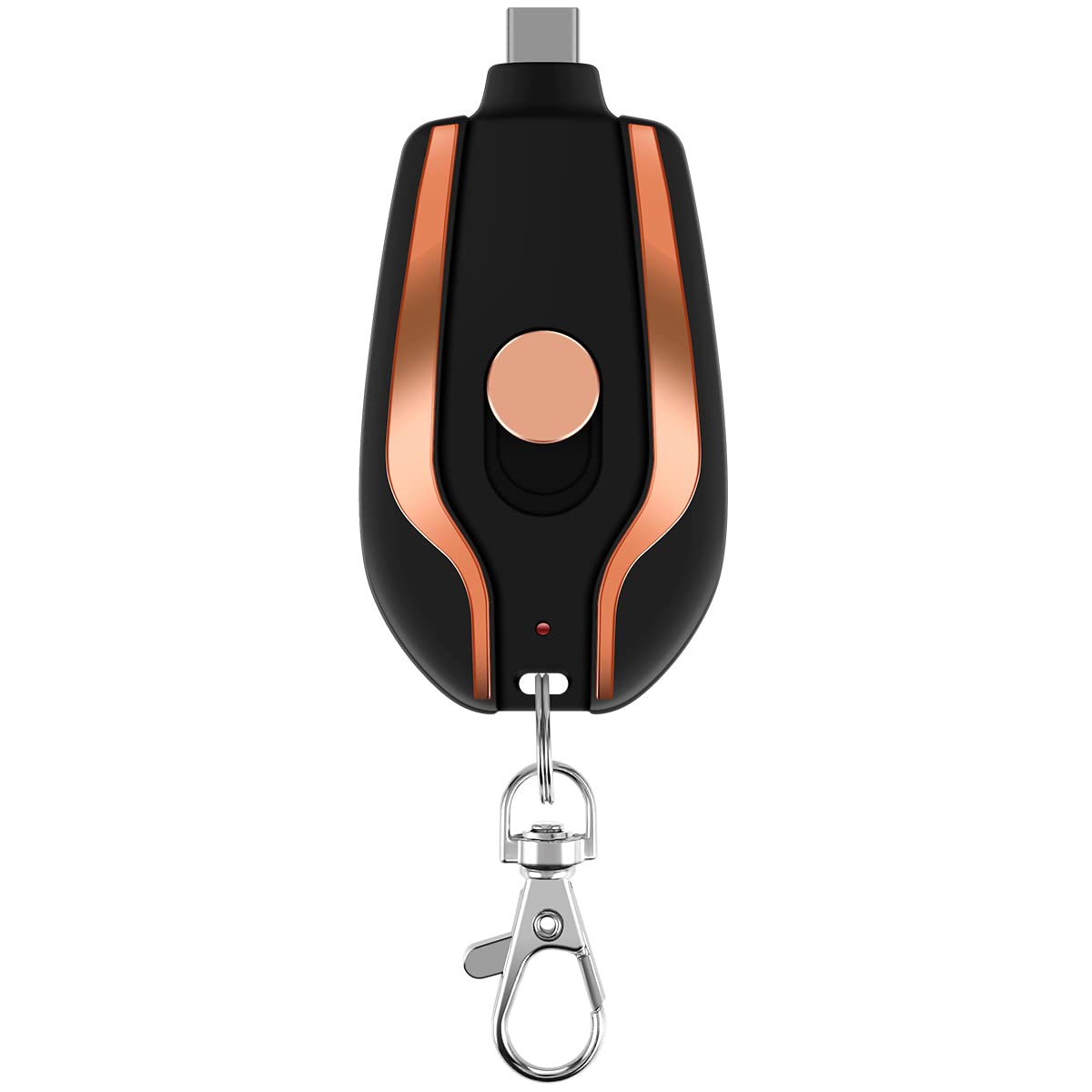 Keyring Power Bank 1500mAh Mini Power Emergencies Pod Keychain Portable ...