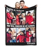 Amazon.com: Yoke Style Custom Blanket with Picture, Customized Throw ...