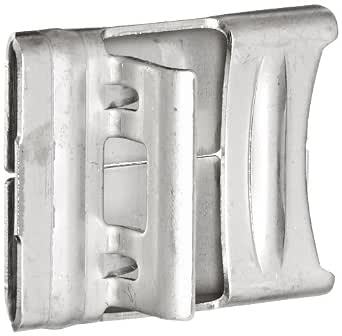 Amazon.com: Panduit MSBW38-C6 Pan-Steel Buckle for Custom Length Strap ...