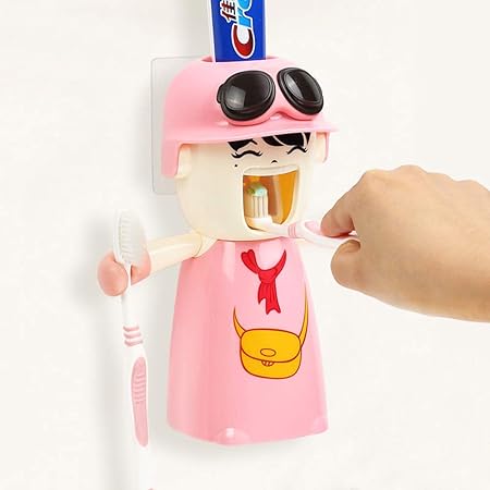 Amazon.com: Kids Toothbrush Holders with Cup, Cute Hands Free ...