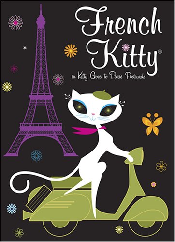 French Kitty in Kitty Goes to Paris: Postcards in a Hinged Box: Mighty ...