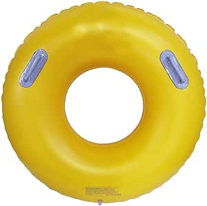 Amazon.com: Inflatable Water Park Inner Tube - Commercial Grade (Yellow ...