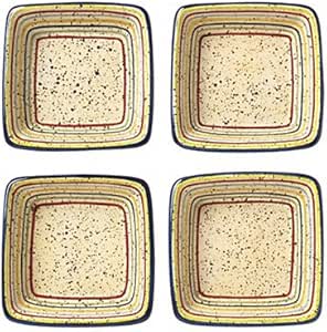 Amazon.com: Pfaltzgraff Sedona Tapas Plates, Set of 4 : Home & Kitchen
