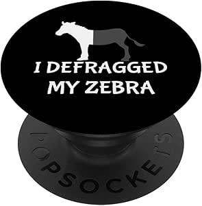 Amazon.com: I Defragged My Zebra Computer Nerd Geek Funny Programmer ...