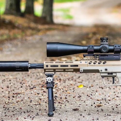 LAANCOO Bipod 360 Rotating Adjustable Height Bi Pods For Rifles ...