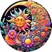 Amazon.com: ZQEATRY Diamond Art Kits for Adults - DIY Sun and Moon ...