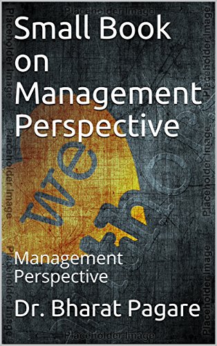 Small Book on Management Perspective: Management Perspective eBook ...