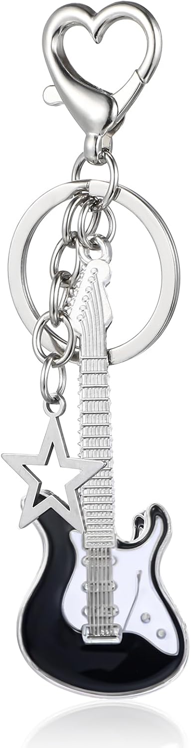 LLOUSSAK Grunge Accessories Music Keychain, Aesthetic Keychain with ...