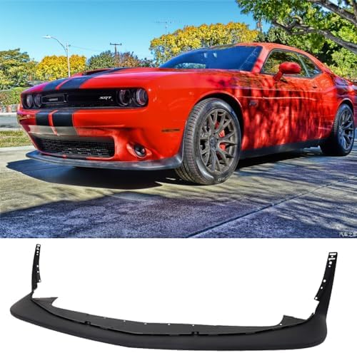 Amazon.com: NTING Front Bumper Lip Compatible with 2015-2023 Dodge ...