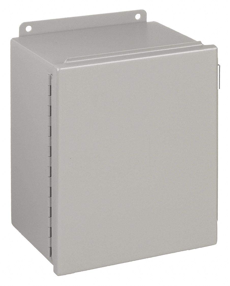 Junc Box Enclsr, Mtllc, 12Inhx 10Inwx 5Ind: Electrical Boxes: Amazon ...