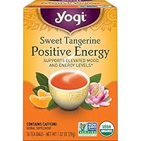 Amazon.com : Yogi Tea - Sweet Tangerine Positive Energy Tea (6 Pack ...