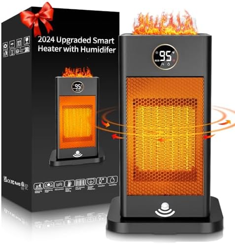 Amazon.com: Space Heater Portable,1500W PTC Ceramic Space Heater Large ...
