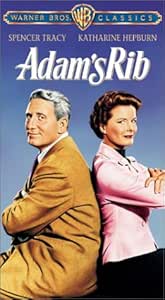 Adam's Rib [VHS] : Spencer Tracy, Katharine Hepburn, Judy Holliday, Tom ...