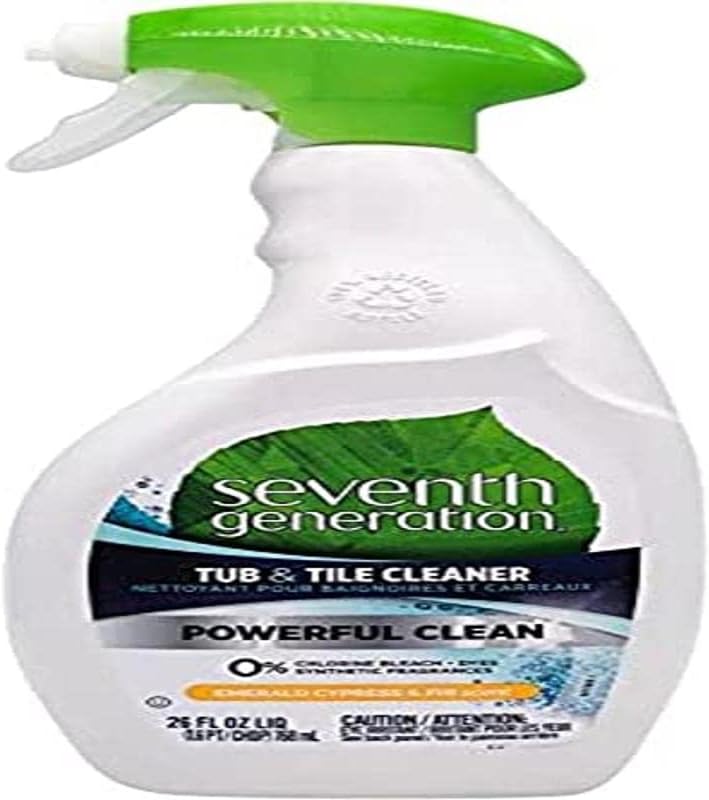 Amazon.com: Seventh Generation Emerald Tub and Tile Cleaner : Health ...