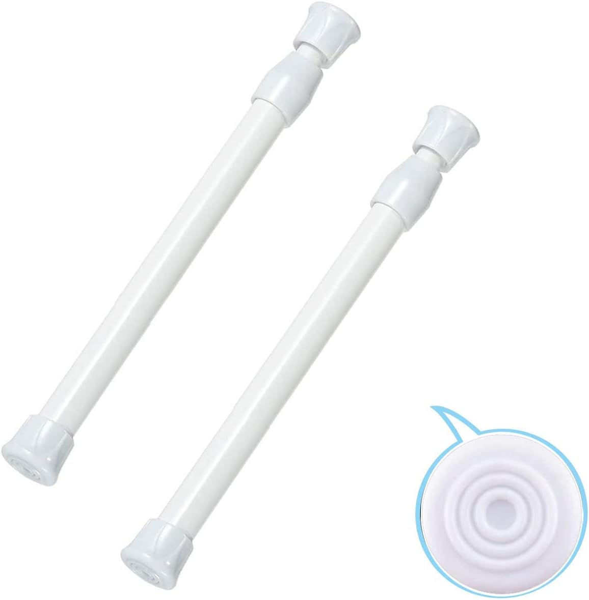 Amazon.com: Catsayer Adjustable Cupboard Bars Tensions Rod Spring ...