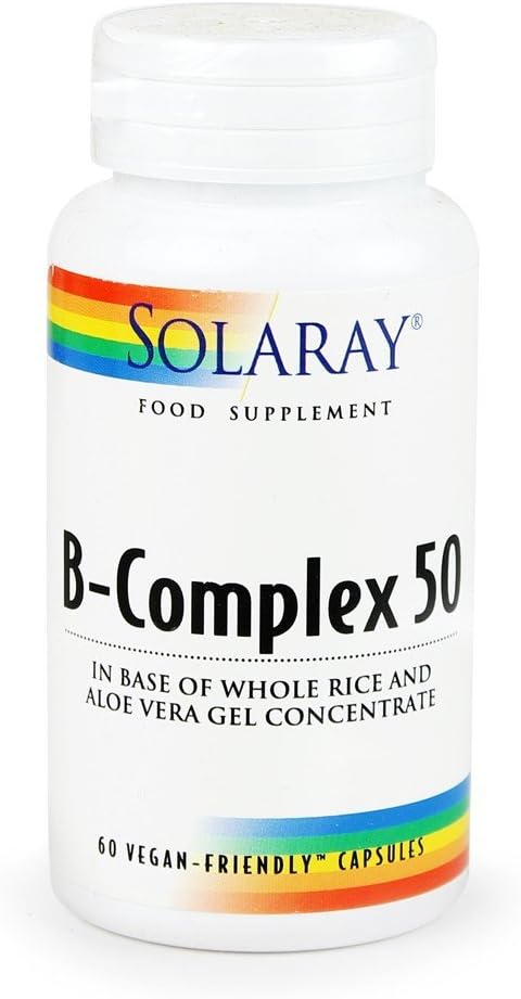 Solaray 50 mg B-Complex Capsule – Pack of 60 – BigaMart