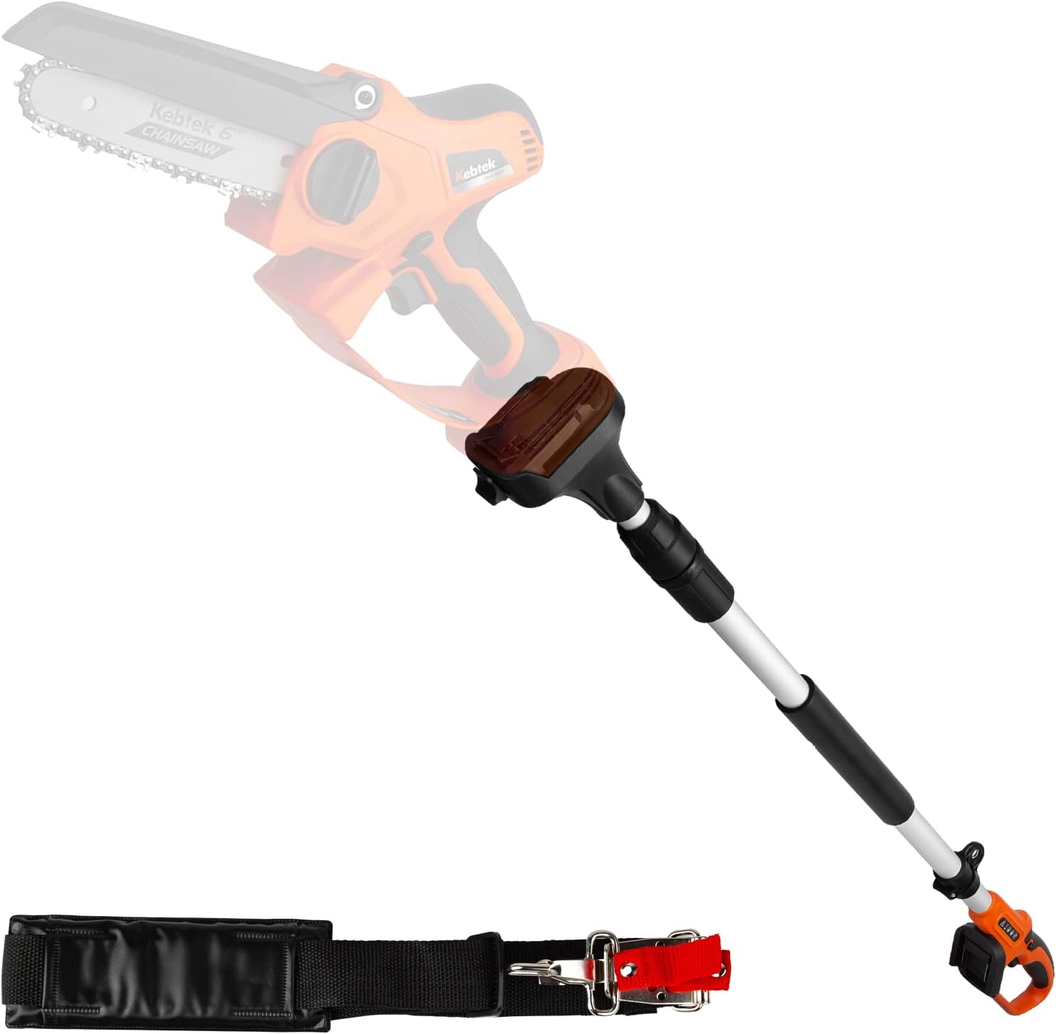 Amazon.com: Extension Pole,Cordless Pole Saw 3.6-5.58 FT Telescoping ...
