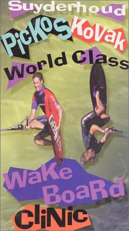 Amazon.com: World Class Wake Board Clinic [VHS] : Pickos, Cory, Kovac ...