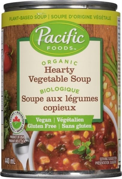 Pacific Foods Organic Hearty Vegetable Soup - Robust Flavors