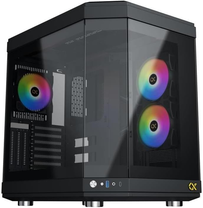 Amazon.com: Xigmatek Cubi Gaming Case, RGB LED Lights, USB 3.0 Ports ...