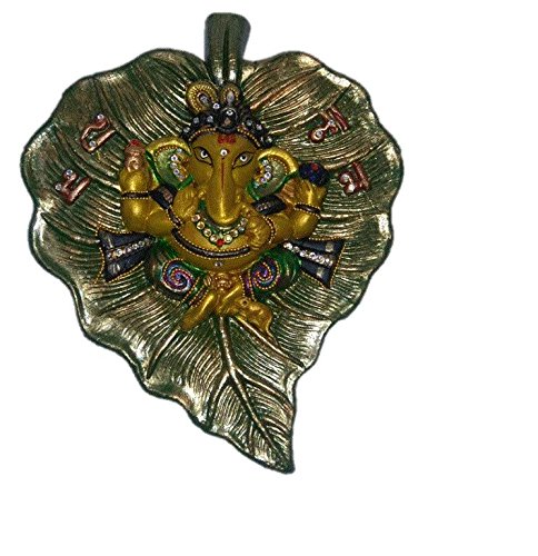 Buy Angudi Crafts Ganesh_Leaf_Clay(Multicolor) Online at Low Prices in ...
