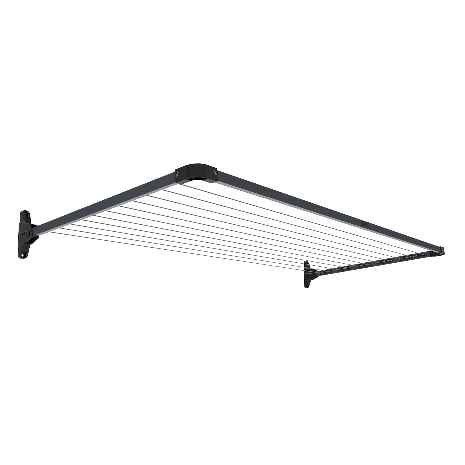 Amazon.com: Daytek Mk2 Fold Down Clothesline - Single, 73.5 Feet Drying ...