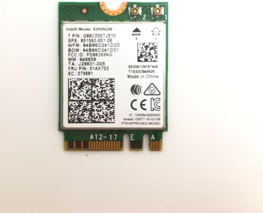 Amazon | 【整備済み品】インテル Intel Dual Band Wireless-AC 8265 5GHz/2.4GHz 802 ...