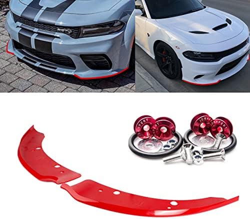 Amazon.com: Xotic Tech 2PCS Front Splitter Spoiler Protector Bumper Lip ...