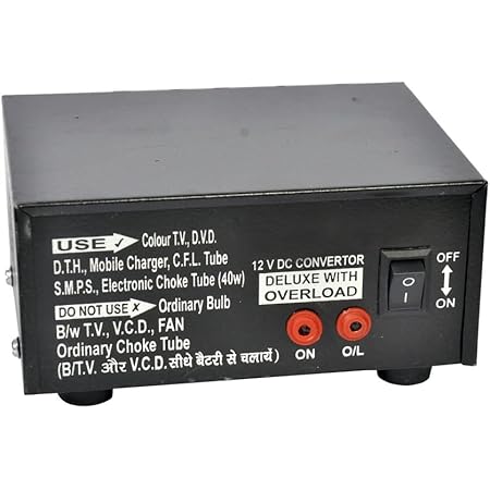 ESPtronics Mini Inverter Dc to Ac Converter 12v to 220v AC Inverter Dc ...