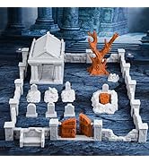 Amazon.com: AUSPDICE 21pcs DND Camp Terrain Building Set – Unpainted ...