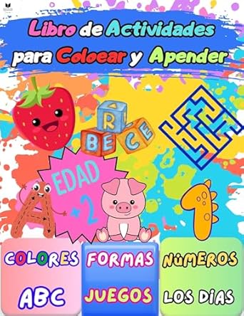 Amazon.com.br eBooks Kindle: Aprende y Colorea: Libro de Actividades ...