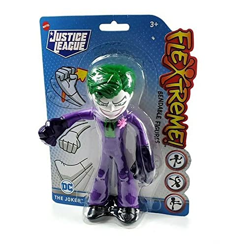 Mattel Justice League Joker Flextreme Bendable Action Figure | Amazon ...