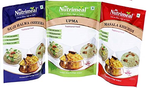 My Nutri Meal Ready To Make and Eat combination pack of Masala Khichdi ...