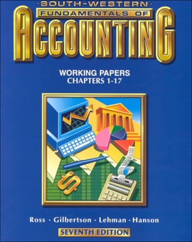 Amazon.com: South Western Fundamentals of Accounting: Working papers ...