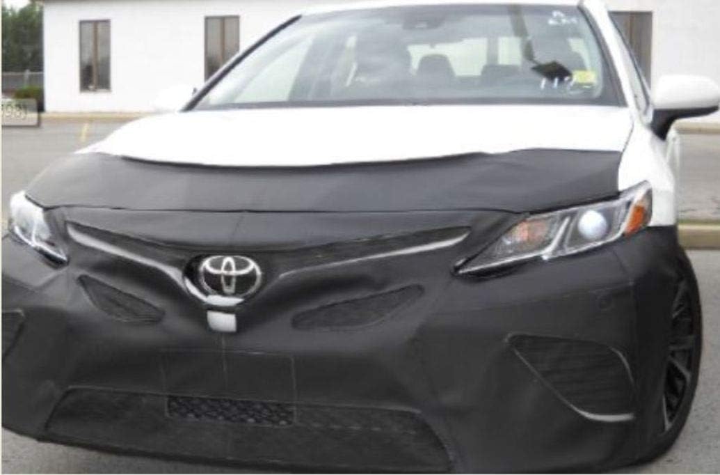 Amazon.com: Lebra 2 Piece Front End Cover Black - Car Mask Bra - Fits ...