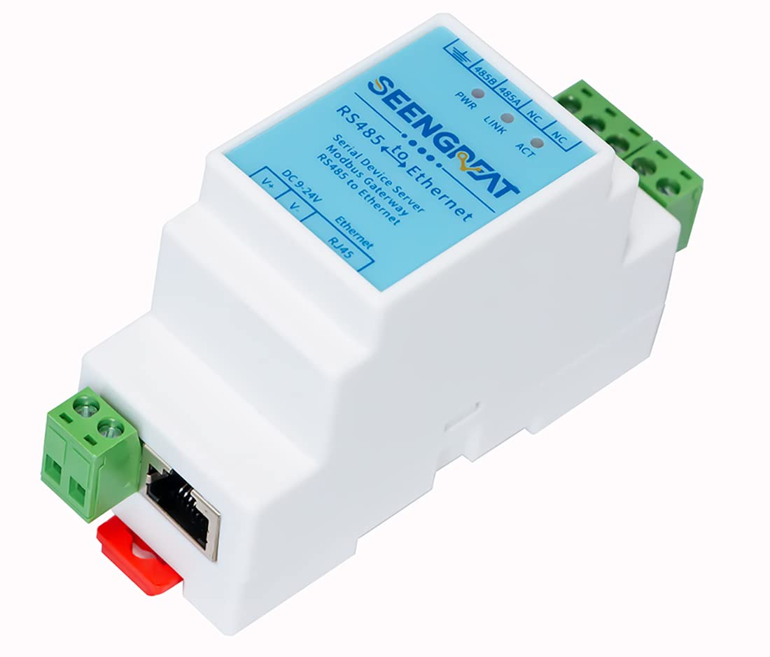 Buy XICOOLEE RS485 to RJ45 Ethernet Module, Rail Guide RS485 Converter ...