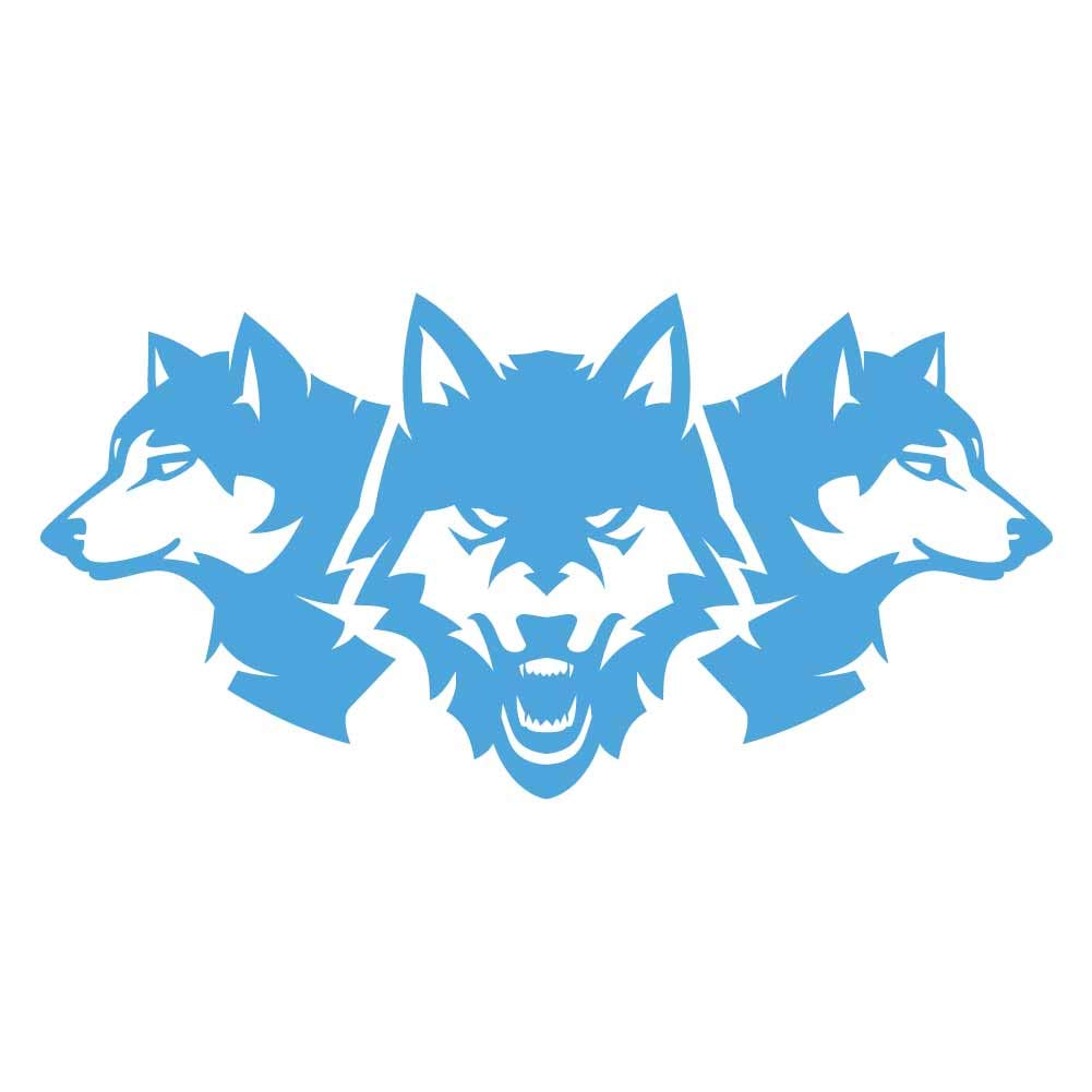 Blue Wolves Logo