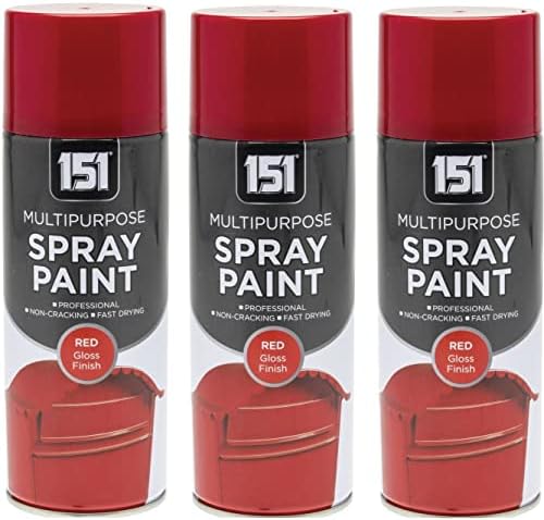 151 Green Gloss Multi-Purpose Aerosol Spray Paint 400ml (1 Pack ...