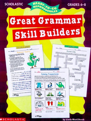 Ready-To-Go Reproducibles: Great Grammar Skill Builders : Grades 6-8 ...