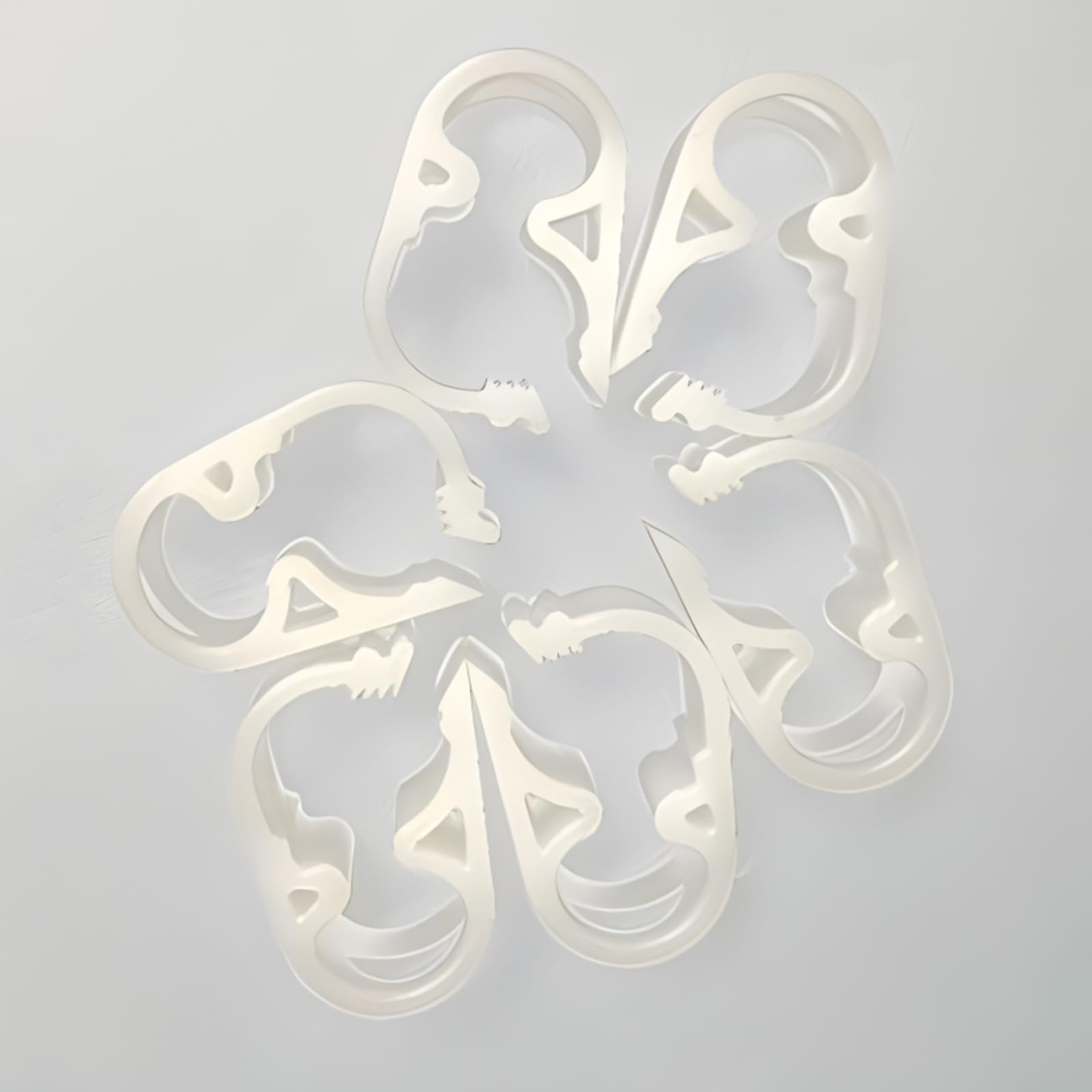 Amazon.com: Heavy Duty Plastic Catheter or Leg bags Clamps - Pack of 12 ...