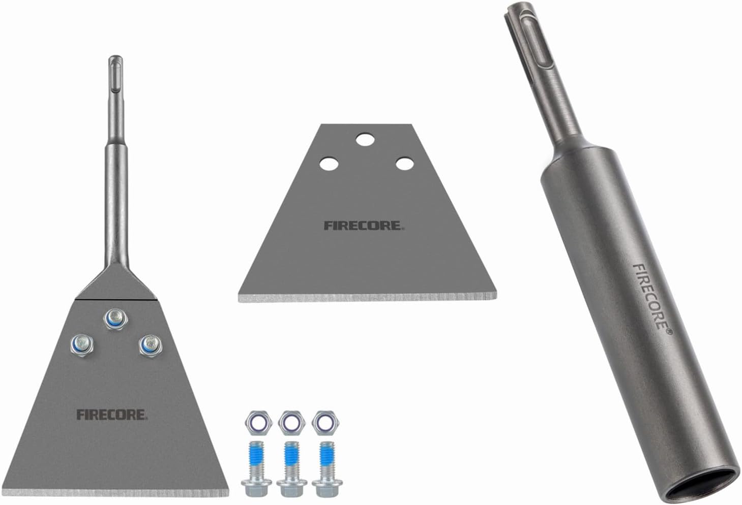 SDS Plus Floor Scraper Kit 5 Inch x 11 Inch Tile Removal Tool SDS Plus ...