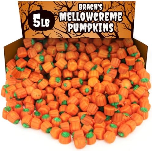 Amazon.com : Brach's Pumpkin Mellowcremes, Halloween Candy, 11 oz Bag ...